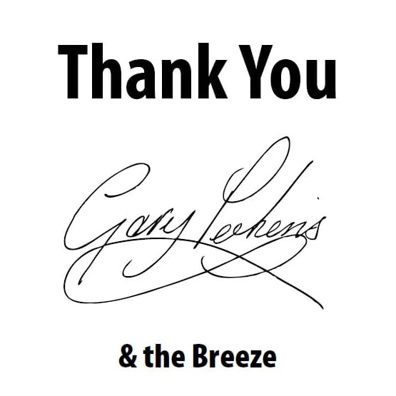 Thank You – Gary Perkins & The Breeze - UKCountryRadio.com
